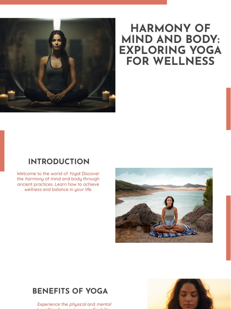 Harmony of Mind and Body Exploring Yoga For Wellness | PDF | Self ...