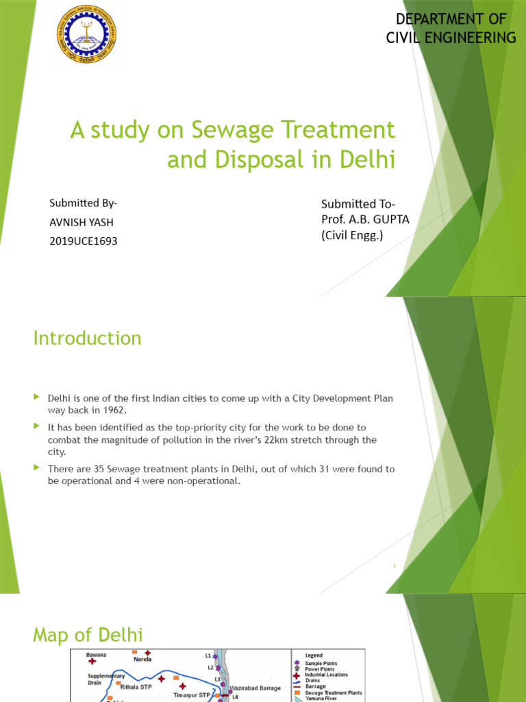 2019uce1693 Se - Avnish Yash | PDF | Sewage Treatment | Sewerage