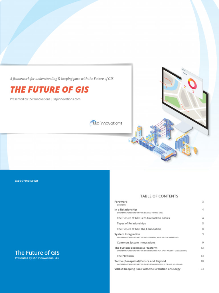 SSP Innovations-The Future of GIS Ebook | PDF | Arc Gis | Geographic ...