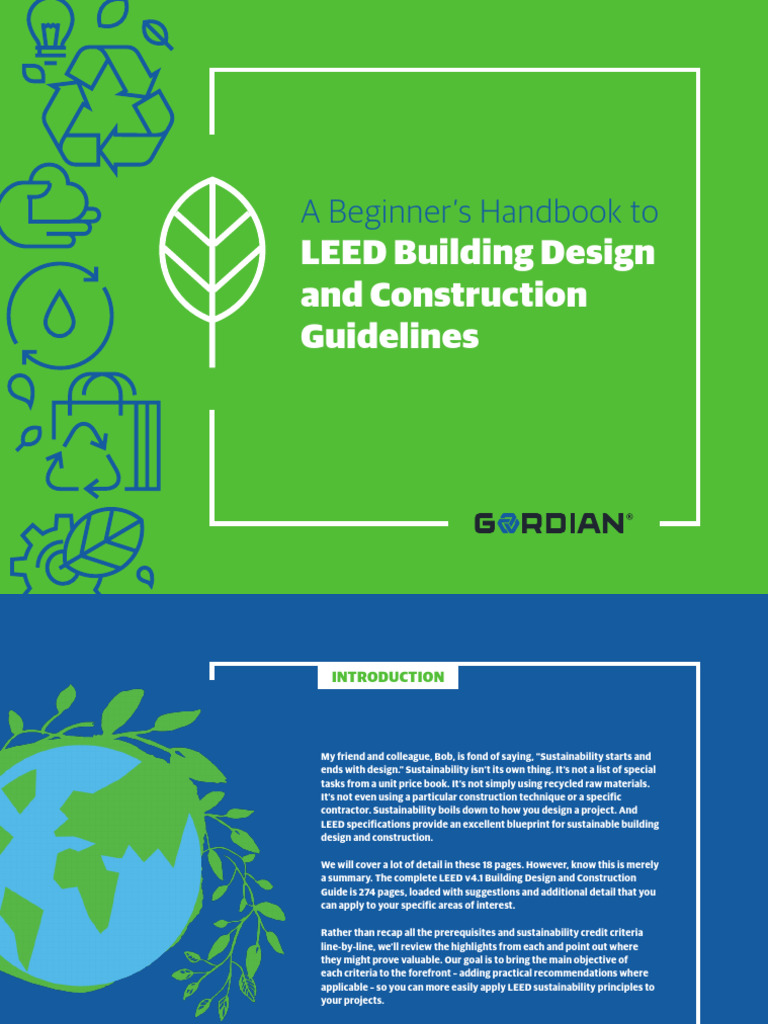 LEED Guidelines for Sustainable Design | PDF | Waste | Green Building