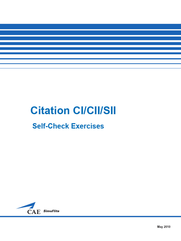 C1-2-S2 - Self Check | PDF | Aircraft Flight Control System | Landing Gear