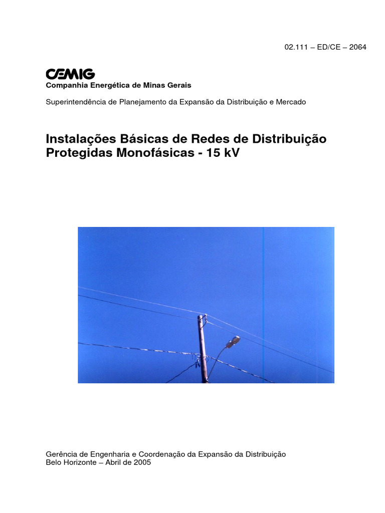 02.111 - EDCE - 2064 Instalações Básicas de Redes de Distribuição ...