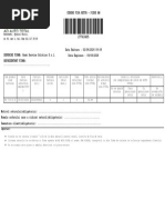 Fisa Retur Marfa | PDF