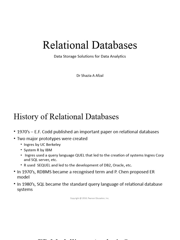 Relational Databases | PDF | Relational Database | Databases Relational Databases | PDF | Relational Database | Databases