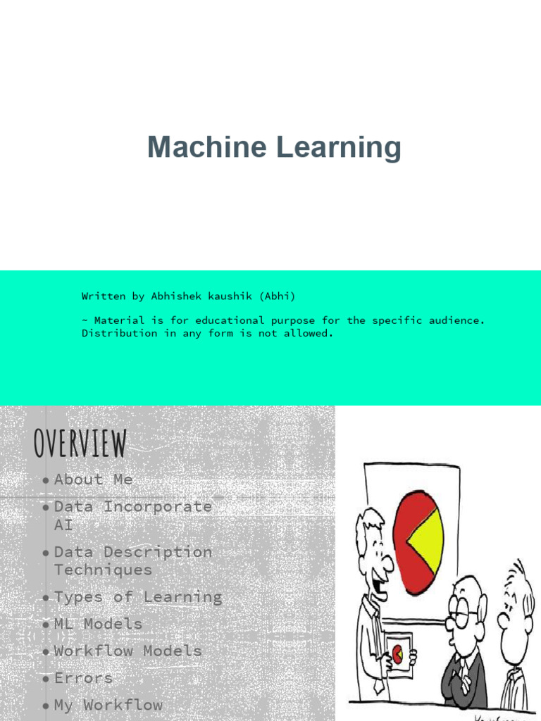 Intro ML 1 Day | PDF | Machine Learning | Linear Regression Intro ML 1 Day | PDF | Machine Learning | Linear Regression