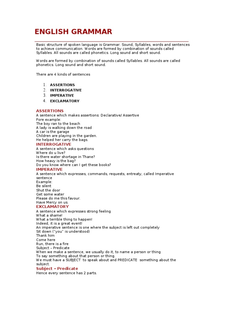 English Grammar | PDF | Grammatical Tense | Perfect (Grammar)