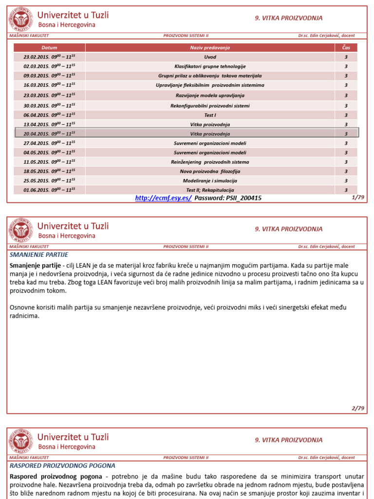 9 Vitka Proizvodnja | PDF