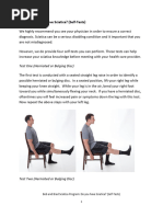 Biering-Sorenson Test - Physiopedia | PDF | Human Leg