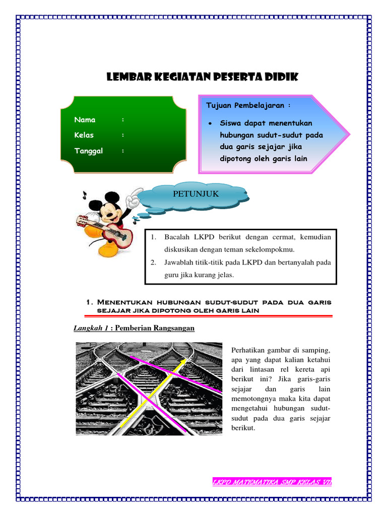 Lkpd-Pertemuan 1 | PDF