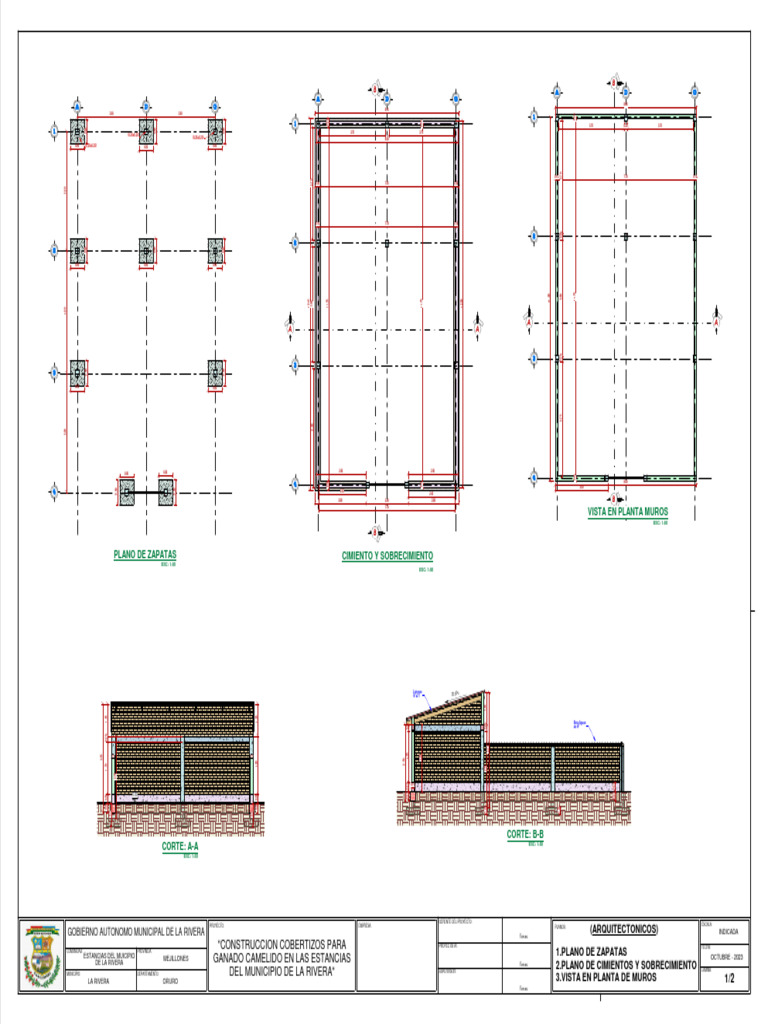 Plano de Cobertizos-1 | PDF