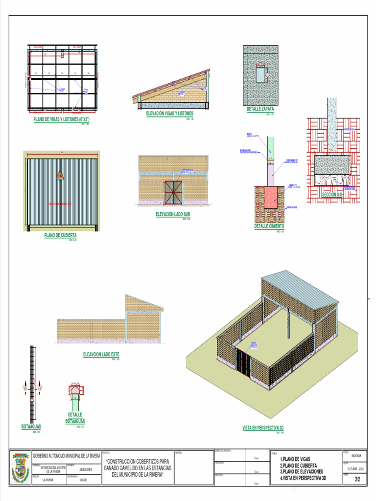 Plano de Cobertizos-2 | PDF
