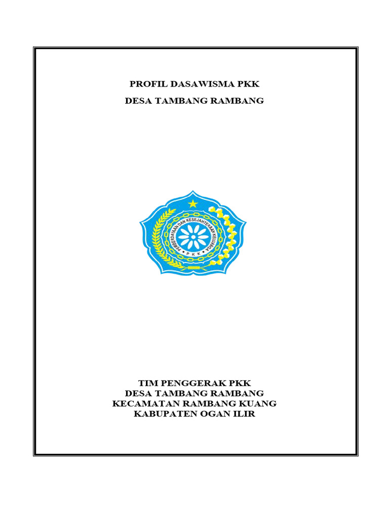 6 Profil Dasawisma PKK Tambang Rambang | PDF | Perjalanan