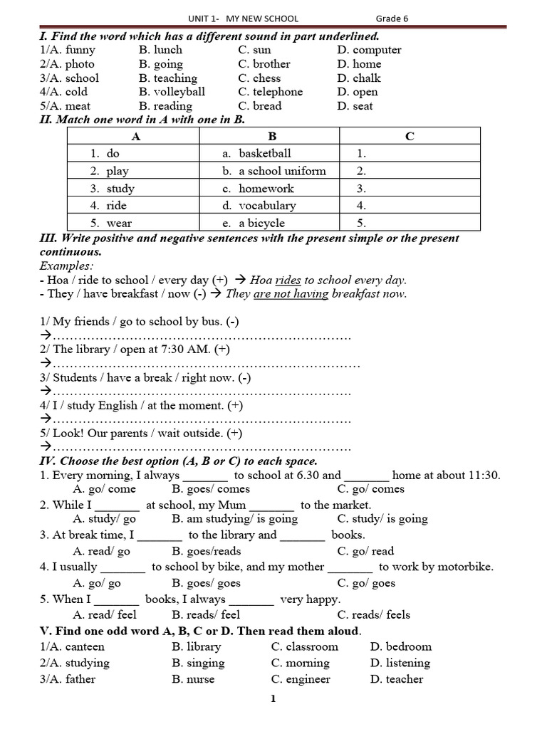 2015 E6 U1 Exer | PDF