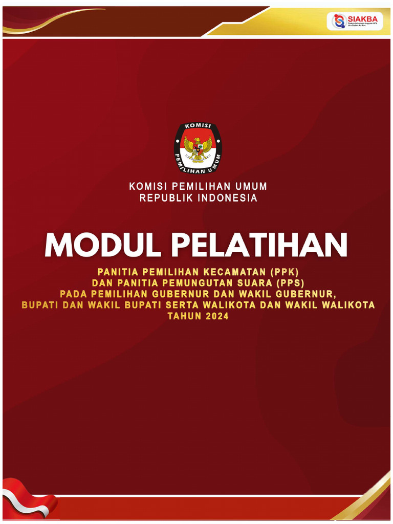 Salinan FINAL DRAFT MODUL PPK DAN PPS 17 MEI 2024 13.19 | PDF
