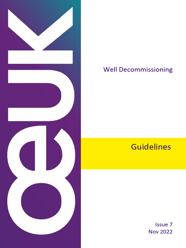 Well Decommissioning Guidelines Issue 7 | PDF | Permeability (Earth ...