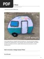 Free Crochet Pattern: VW Van | PDF | Crochet | Embroidery