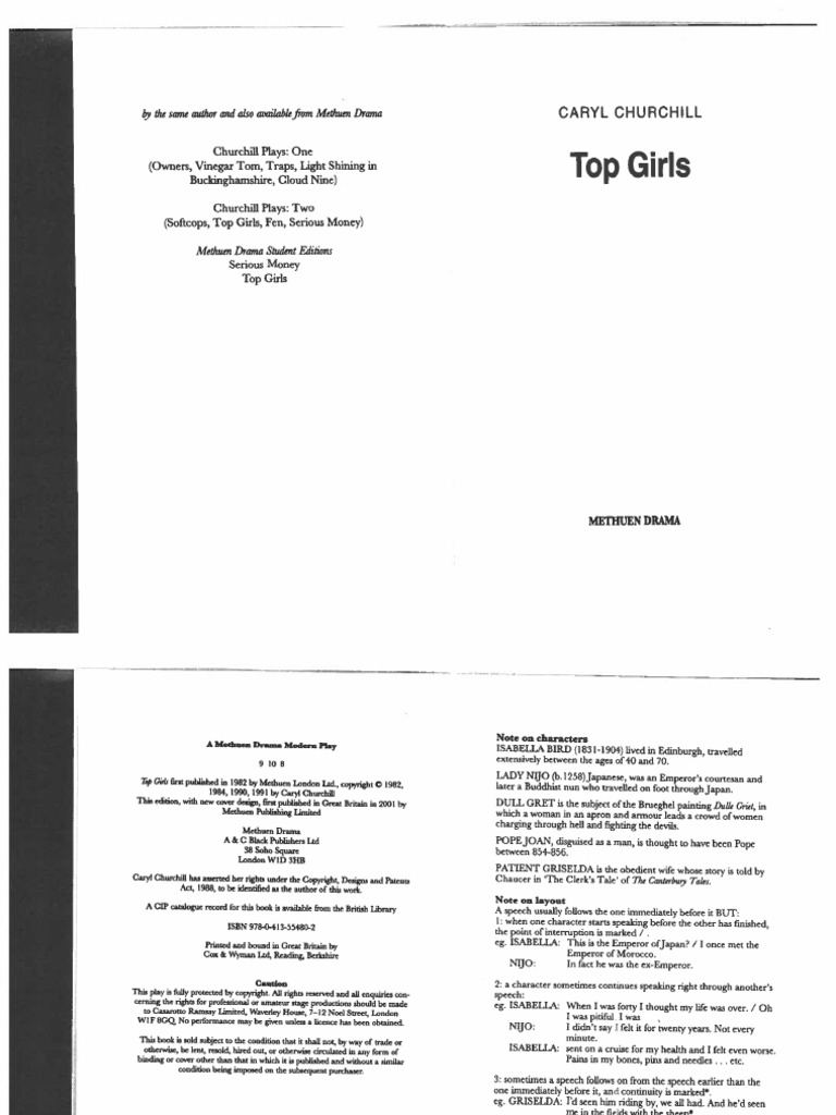 Top Girls | PDF