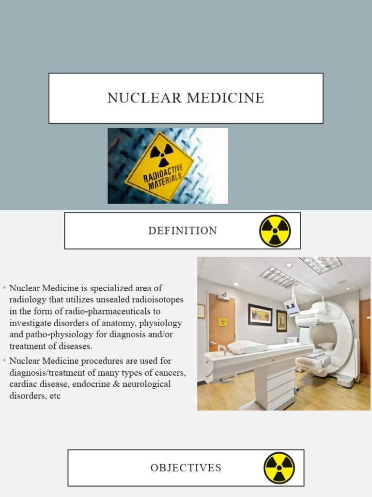 Nuclear Medicine MCS | PDF | Nuclear Medicine | Positron Emission ...