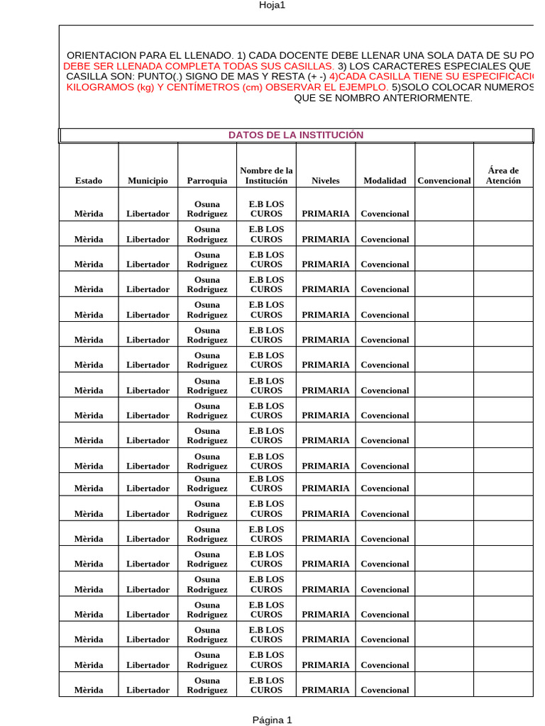 Antropometricas Los Curos Eb | PDF