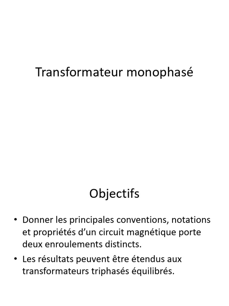 Transformateur Monophasé - chp3 | PDF | Sciences et mathématiques | Ordinateurs