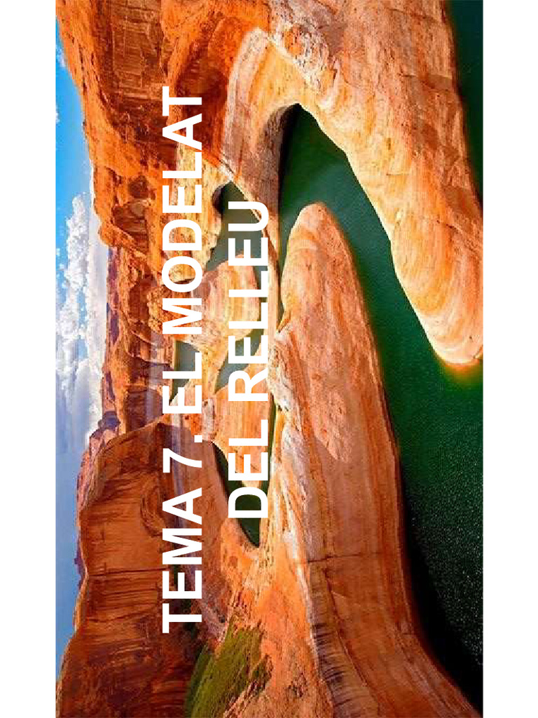 Tema 7 El Modelat Del Relleu | PDF