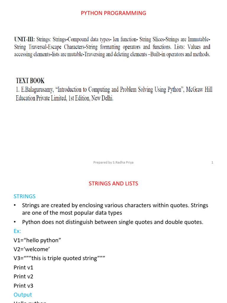 Python String | Download Free PDF | String (Computer Science) | Ascii