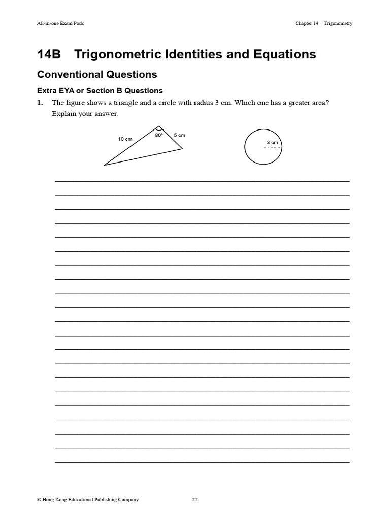 Trigo Identities and Equations and Graph | PDF | Trigonometry | Geometry