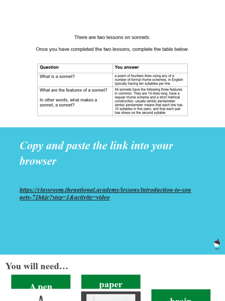 1 Sonnets | Download Free PDF | Poetry | Sonnets