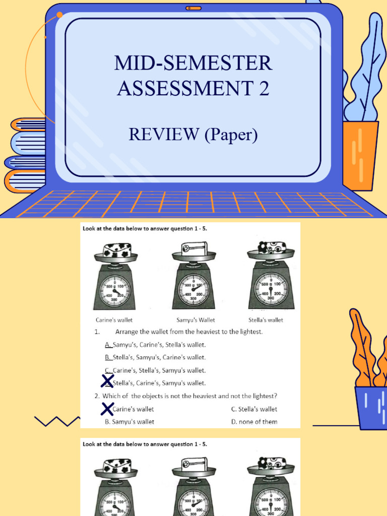 Answer Key Mid SA 2 P2 Review Papers | PDF