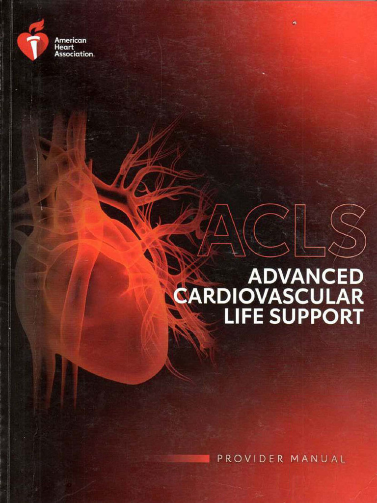 ACLS 2020 Provider Manual | PDF | Myocardial Infarction | Internal Medicine