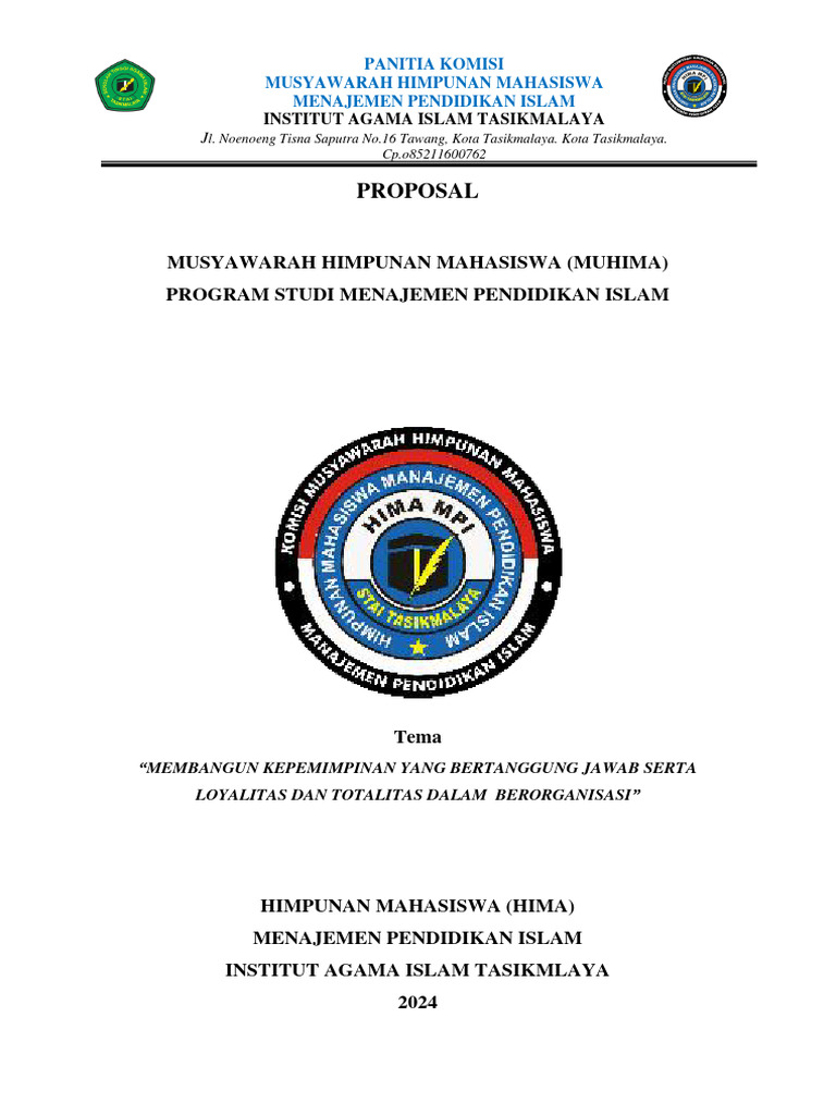 Proposal Muhima Mpi 20204 Fix | PDF