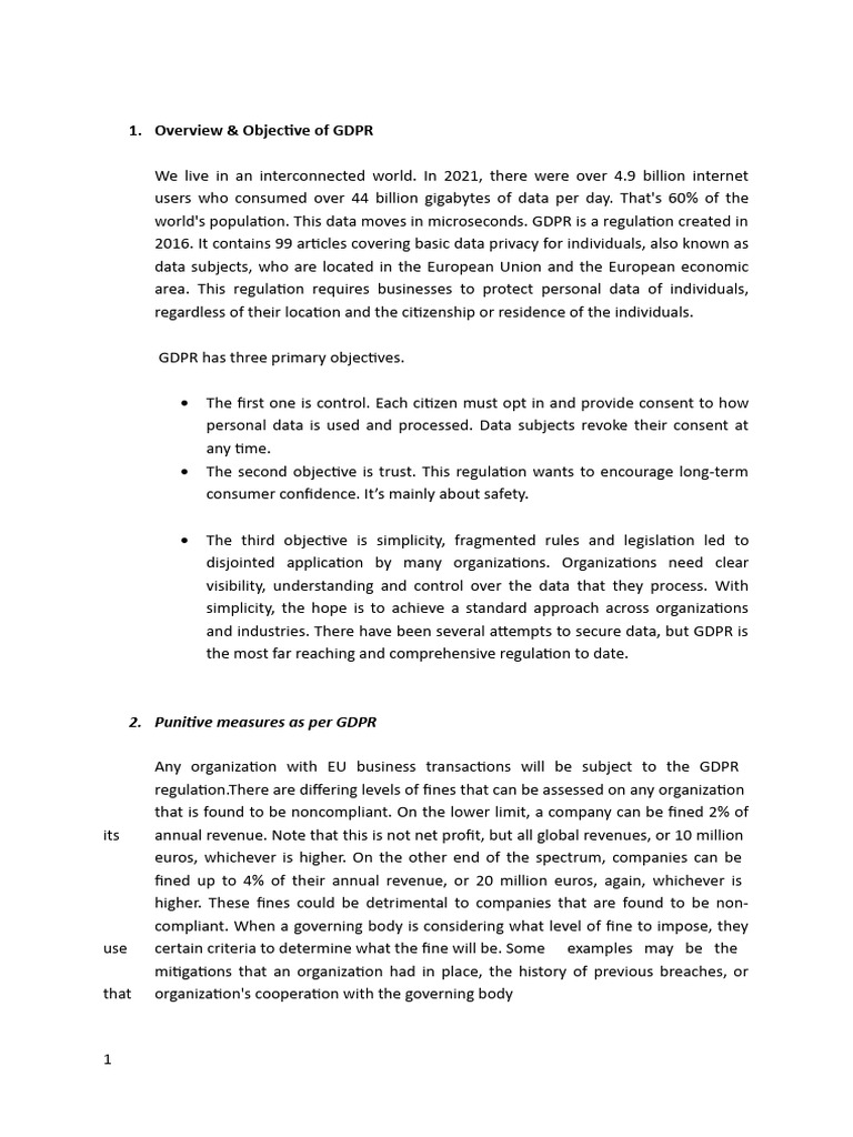 GDPR, Data Processor Data Controller, DPO | PDF | Business