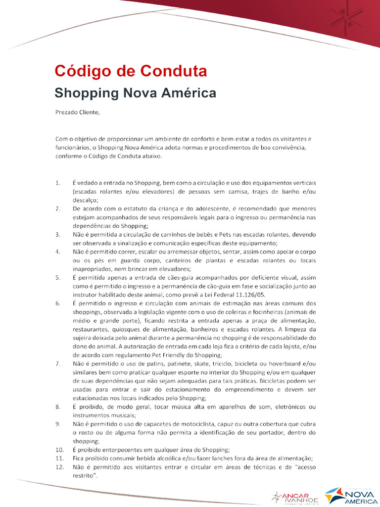 Codigo Conduta SNA | PDF