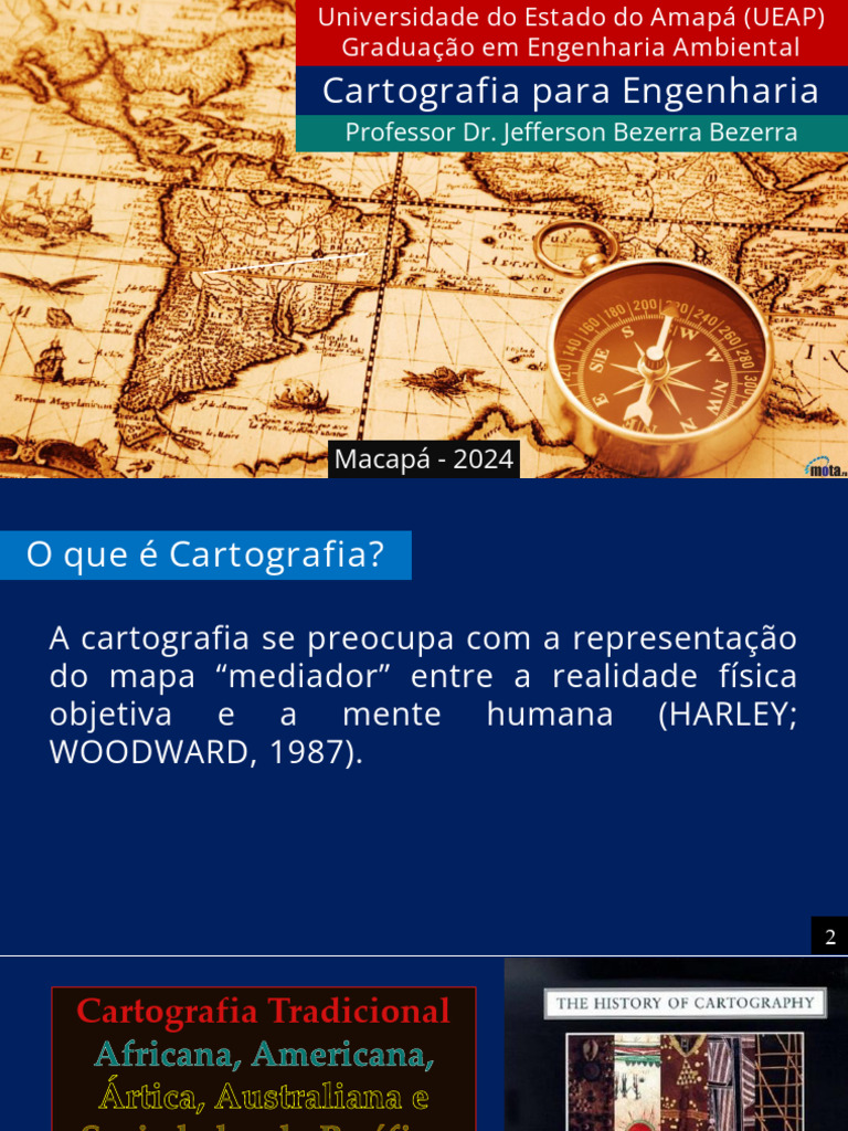 1 Cartografia | PDF | Mapa | Cartografia