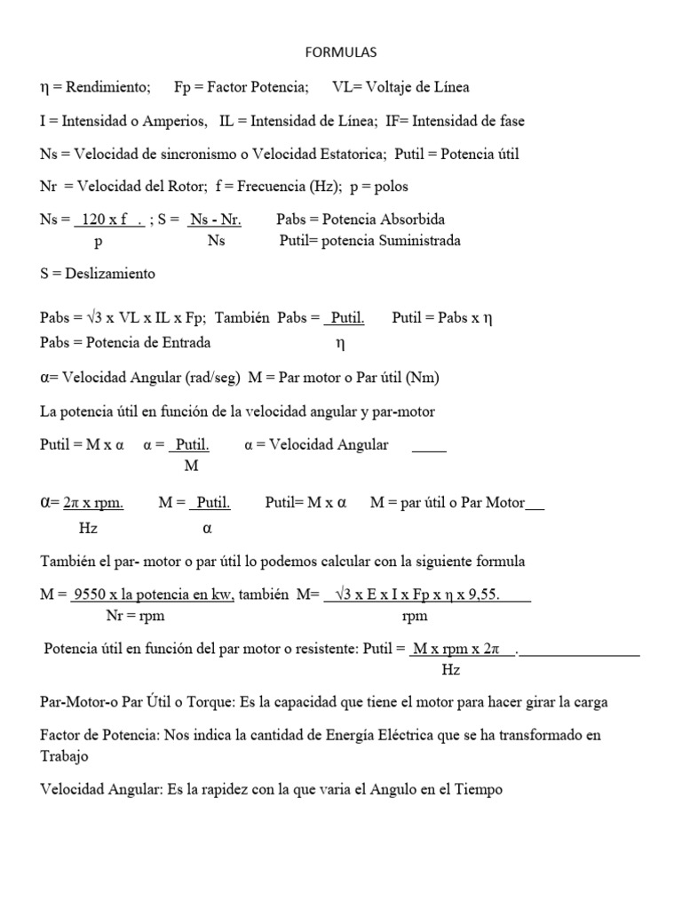 Ejer-Par-Motor - PTP | PDF | Motor eléctrico | Energia electrica