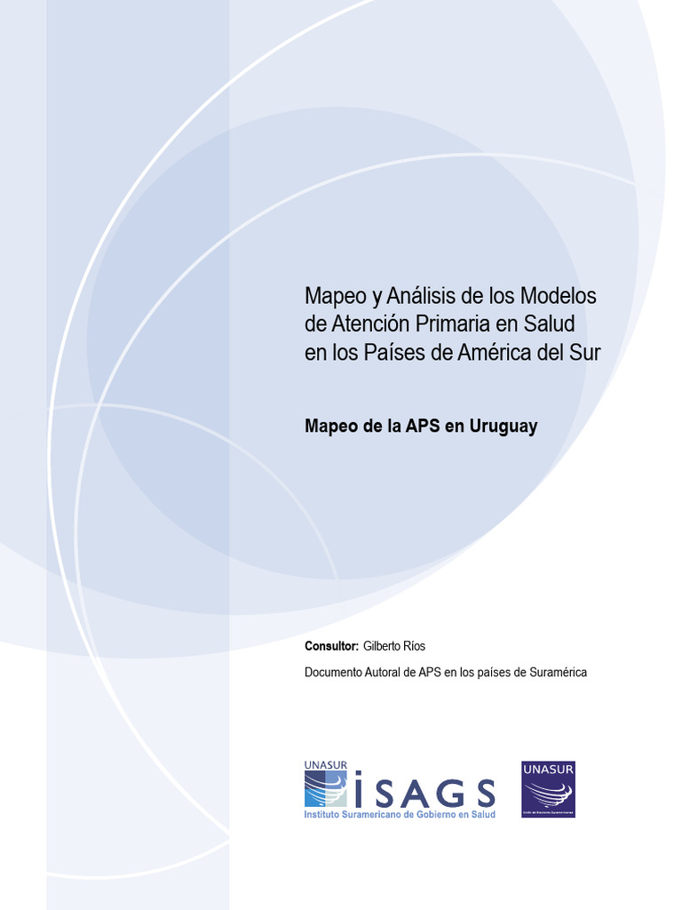 Mapeo y Analisis de Los Modelos APS en America Del Sur | Descargar gratis PDF | Hospital | Uruguay