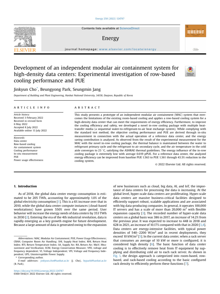 Development of an Independent Modular Air Containment System for Hig ...