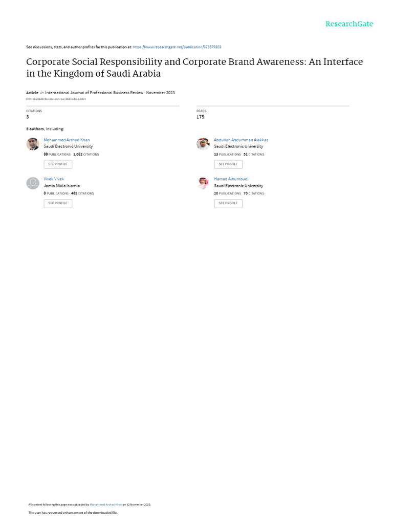 3824JPB | PDF | Corporate Social Responsibility | Brand