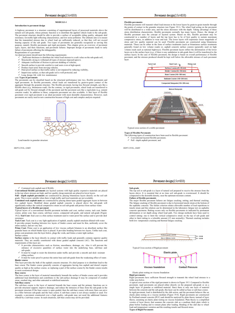 Pavement Design ( | PDF | Road Surface | Elasticity (Physics)