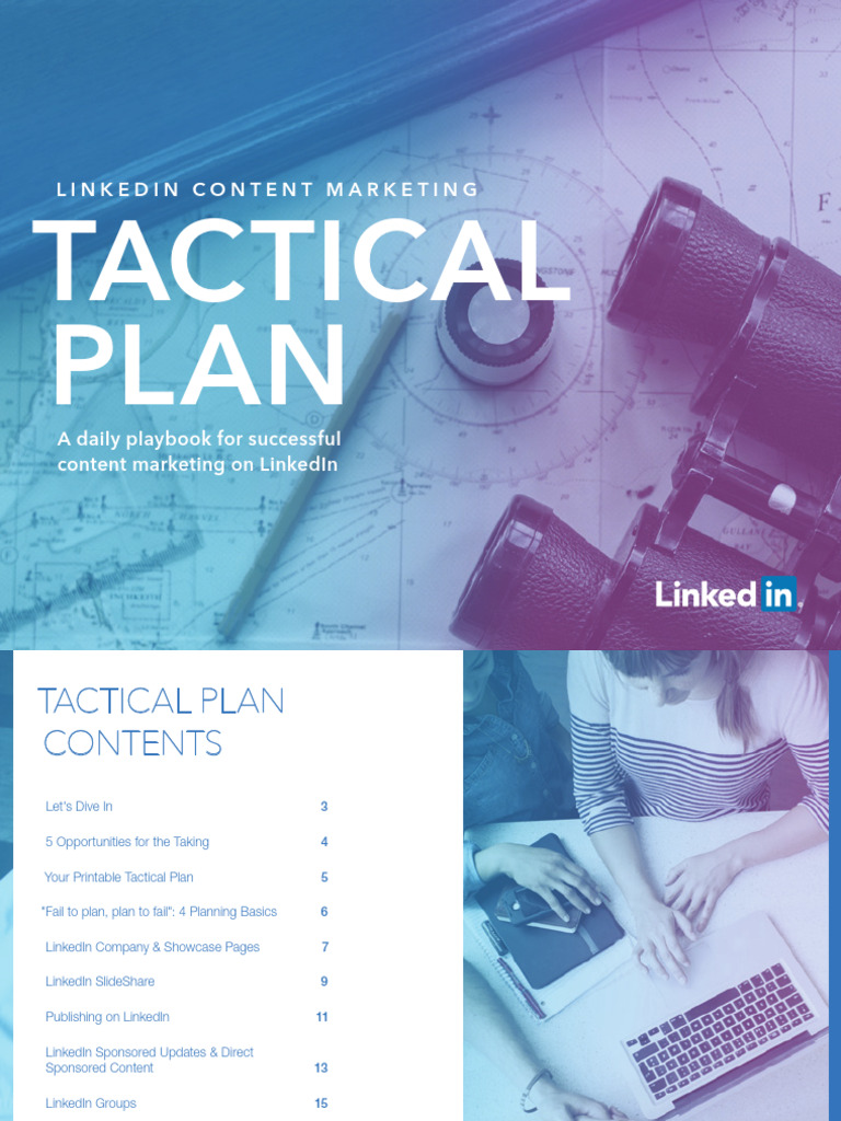 LNK LMS TacticalGuidetoLinkedIn Rev | PDF | Linked In | Marketing