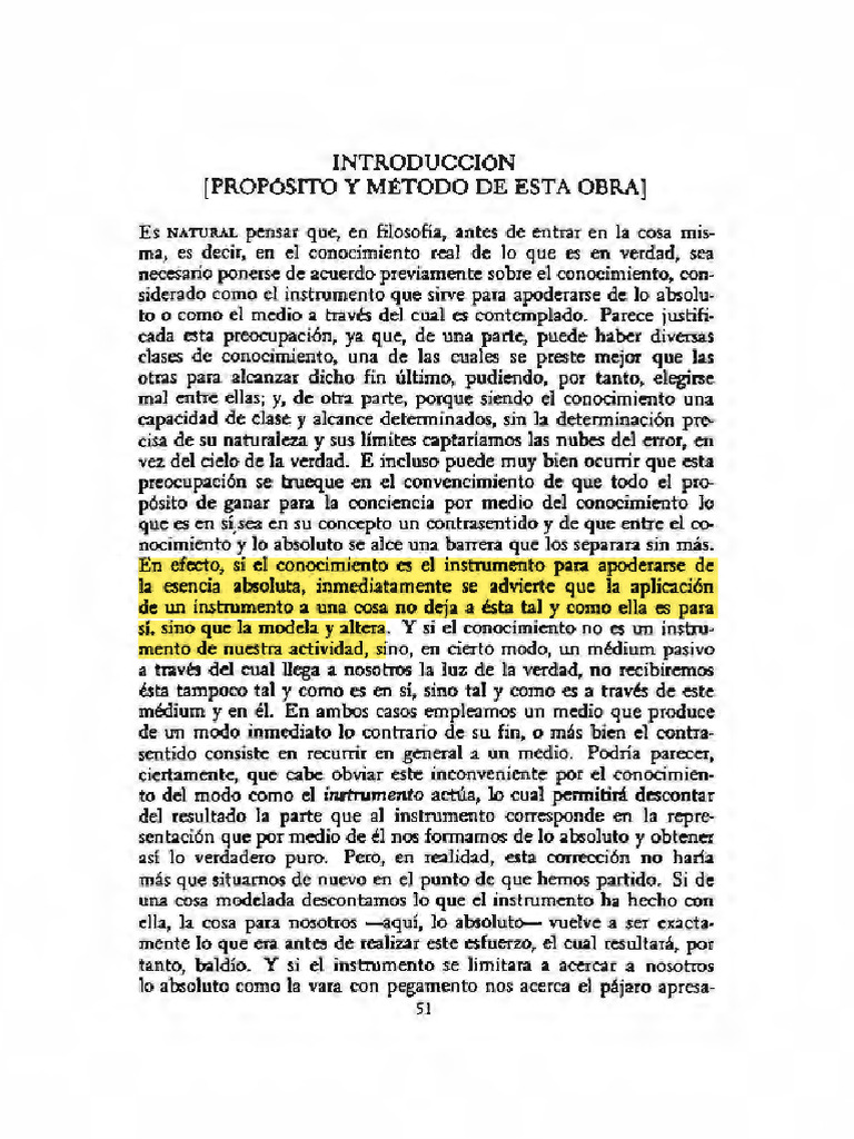 Introducción Fenomenología | PDF | Conocimiento | Verdad