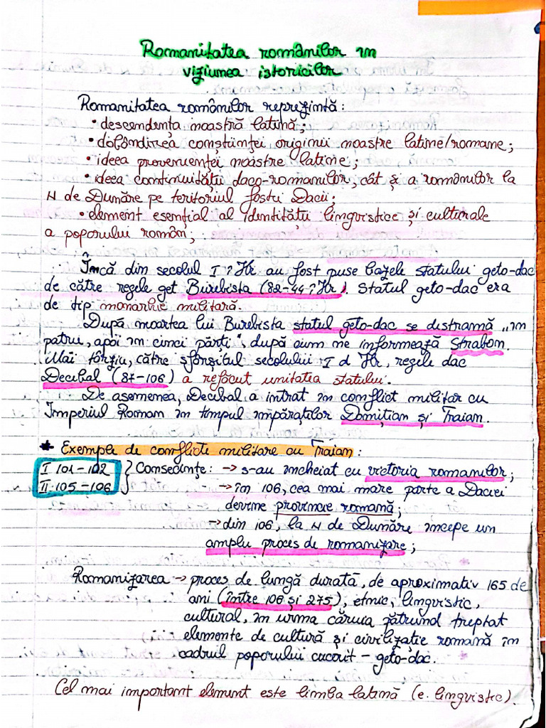 Romanitatea Românilor + Eseu | PDF