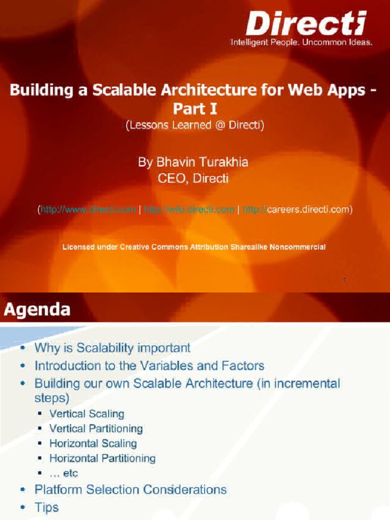 Lecture - 10-Architectural - Scalability-Second Slide | PDF