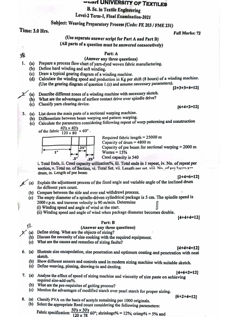 QB 46 2-1 Exam 2021 | PDF