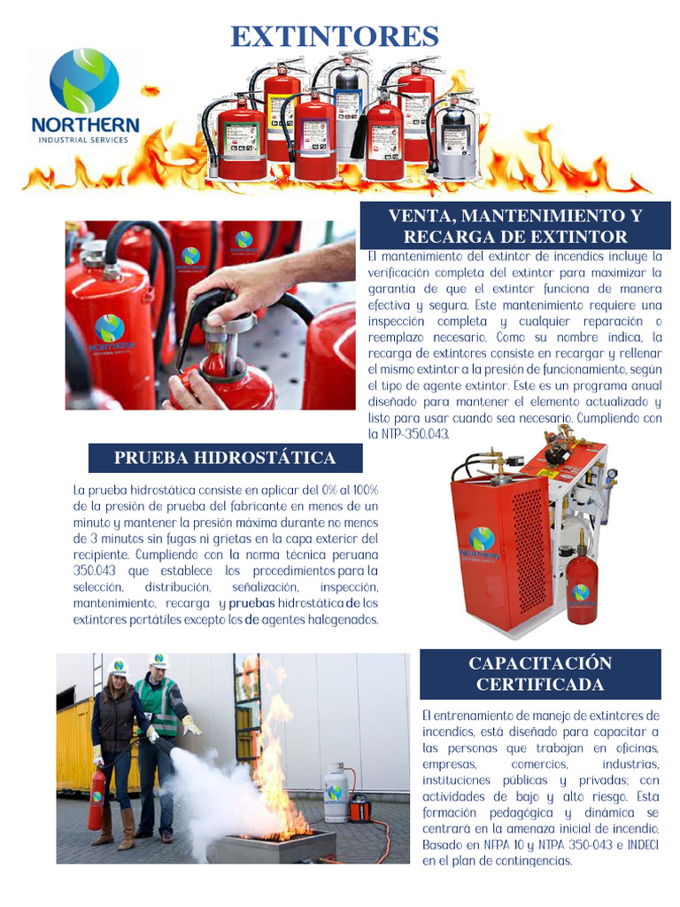 Brochure de Extintores | PDF