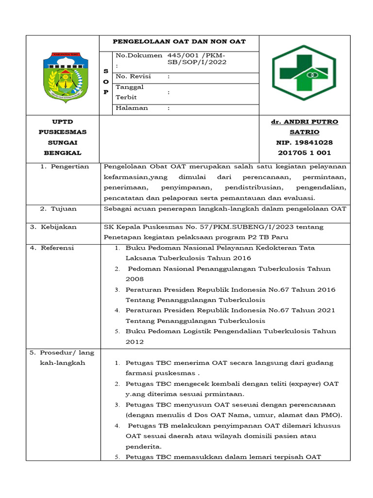 Pengelolaan Oat | PDF