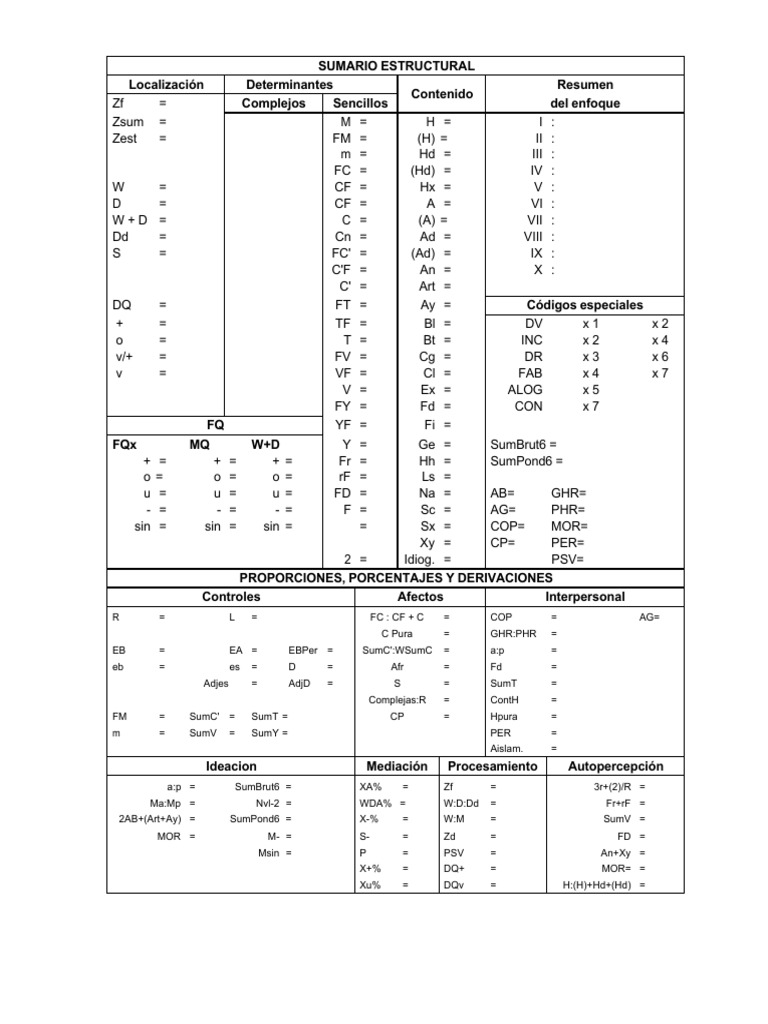 Sumario Estructural | PDF