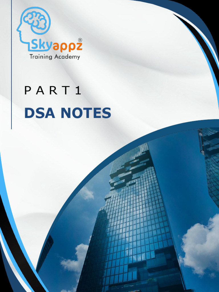 Data Structure And Algorithms Pdf Integer Computer Science Data Structure 2780