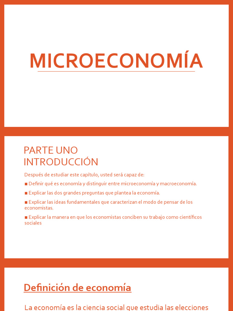MICROECONOMÍA | PDF | Ciencias económicas | Microeconomía