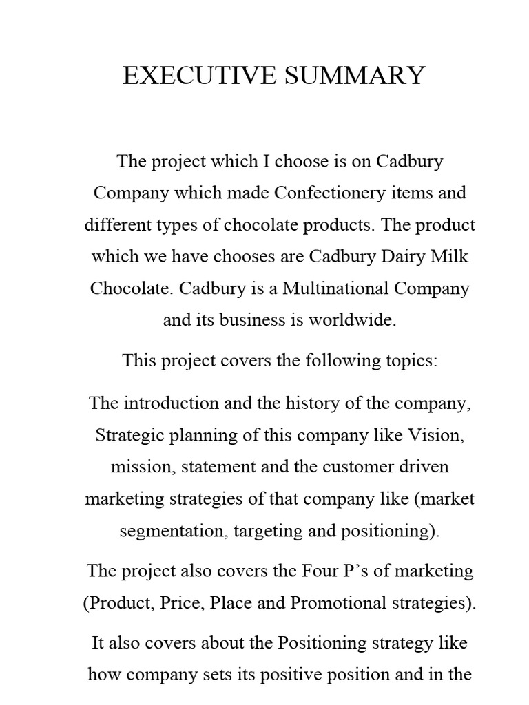 Cadbury | PDF | Sampling (Statistics)